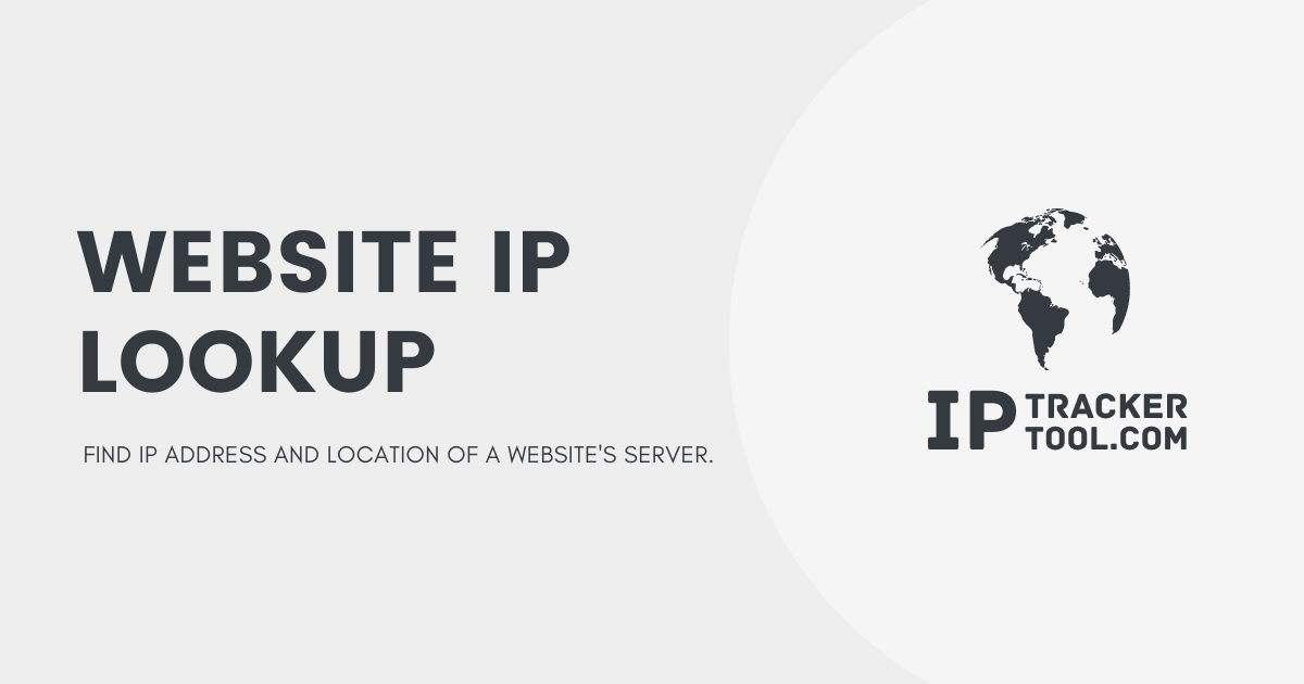 Website IP Address Lookup - Domain To IP - Find Website IP